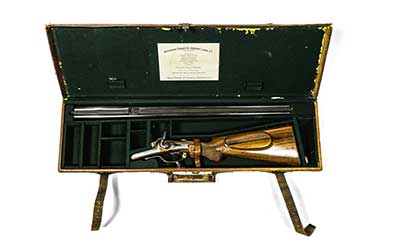 Charles Lancaster Double Barrel Rifle - C.M. Russell Digital Collection