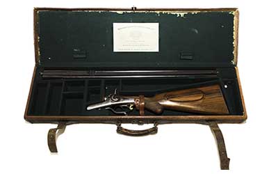 Cogswell & Harrison Double Barrel Rifle - C.M. Russell Digital Collection