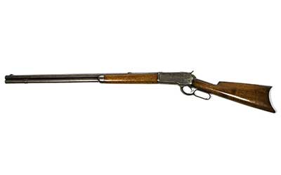 Winchester Model 1886 Lever Action Rifle - C.M. Russell Digital Collection